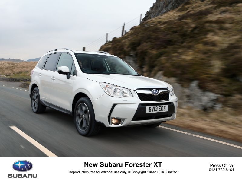 Subaru Forester technical specifications and fuel economy